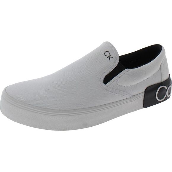 Calvin Klein | Shoes | Calvin Klein Mens Ryor White Man Made Casual And ...